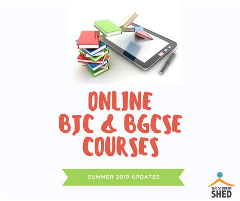 Summer 2019 Online Bjc And Bgcse Course Updates Summer 2019 Online Bjc And Bgcse Course Updates