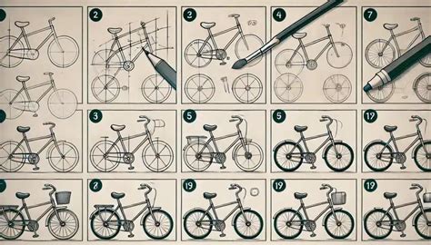 2024 Learn How To Draw A Bike Step By Step Tutorial