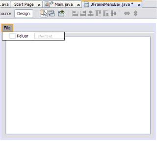 Gudang Tutorial Menu Bar Dengan Java Netbeans
