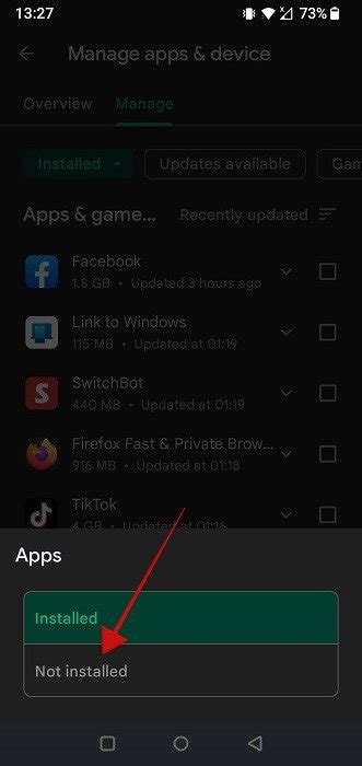 How To View Recently Deleted Apps On Mobile Make Tech Easier
