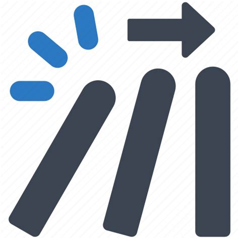 Butterfly Effect Dependencies Domino Impact Effect Economic Crisis Icon Download On