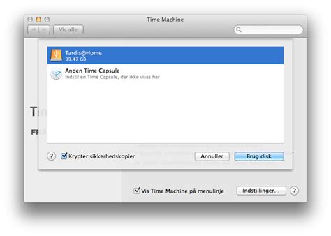 Backup Med Time Machine Tips Og Vejledninger