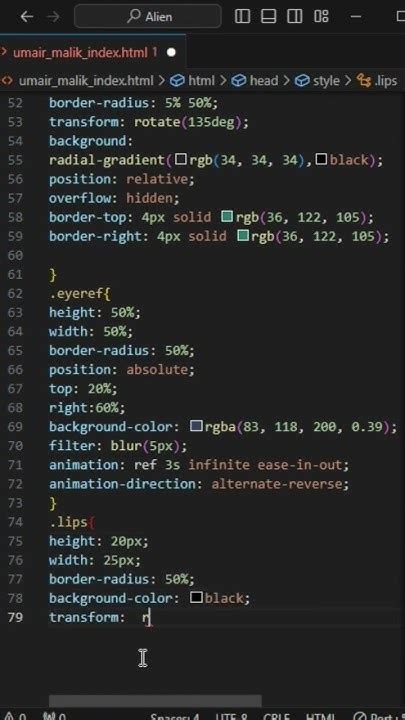 Alien Html Css Umservicesofficial Javascript Coding Developer