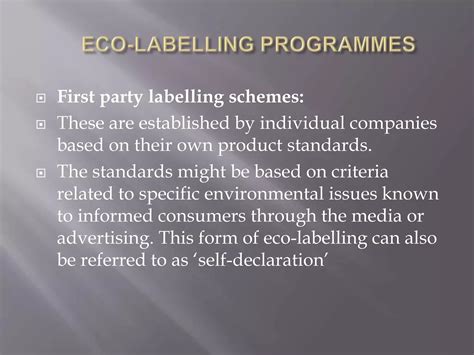 Ecolabelling Pptx