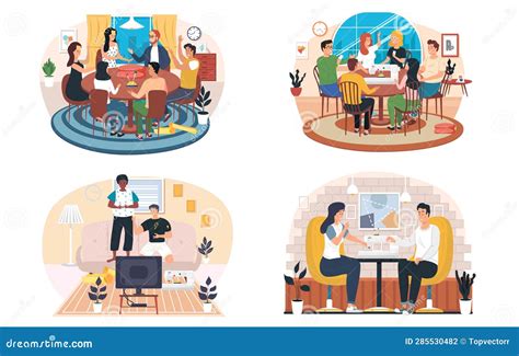 Designers Team Creates Web App Interface Together Concept Of Teamwork