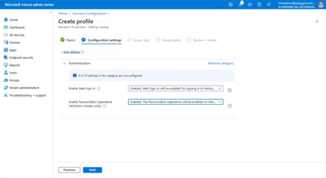 Windows Passwordless Experience And Web Sign In Mikes Mdm Blog