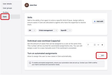 Automatically Assign Cases In Care Automatically Assign Cases In Care