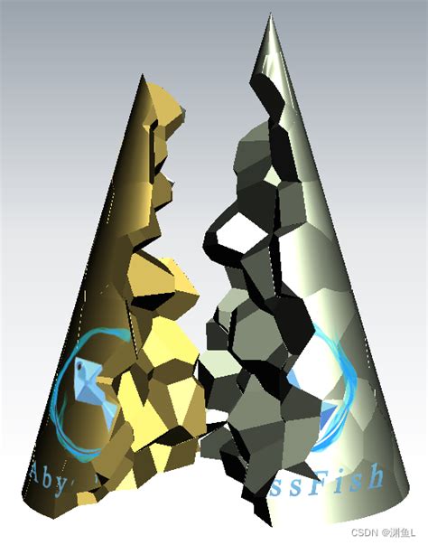 Cad Voronoi 3d三维泰森多边形维诺图插件三维狄利克雷镶嵌（dirichlet Tessellation）多面体voronoi