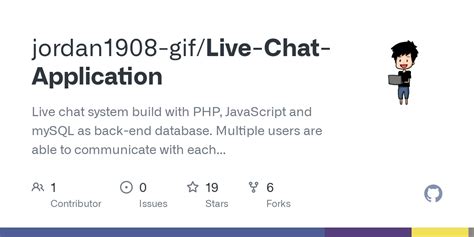 GitHub Jordan Live Chat Application Live Chat System Build With PHP JavaScript And