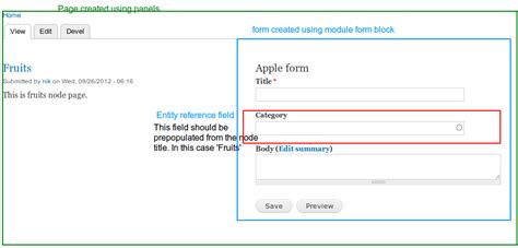 panels prepopulate entity reference field from url in node create