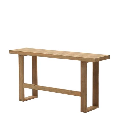 Hohe Gartenbank Aniela Aus Teak Massivholz 130 Cm Breit Pharao24