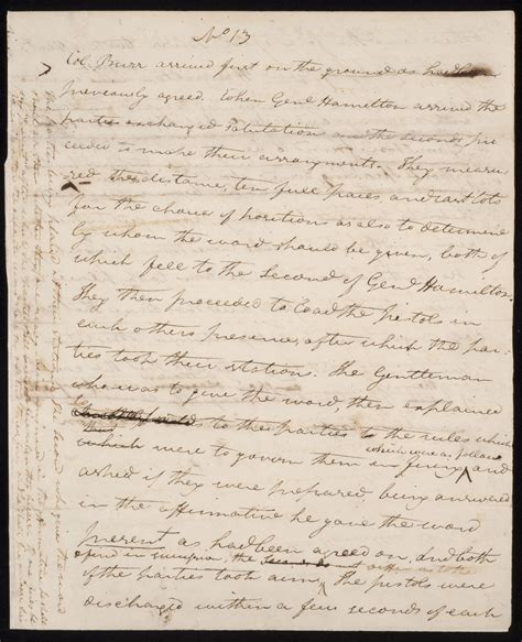 Hamiltons Final Act Enemies And Allies Timeline Hamiltons Final