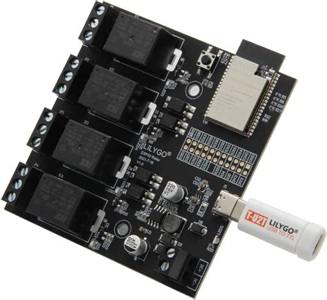 LILYGO Launches Eight Channel ESP Powered T Relay Board OFF