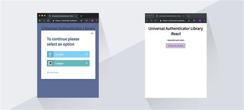 Eosio Labs™ Release The Universal Authenticator Library Ual — Increasing The Accessibility Of