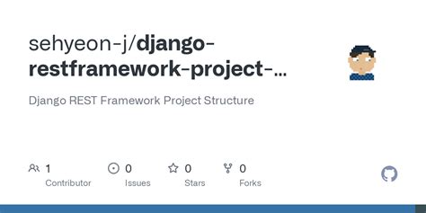 Github Sehyeon J Django Restframework Project Structure Django Rest Framework Project Structure
