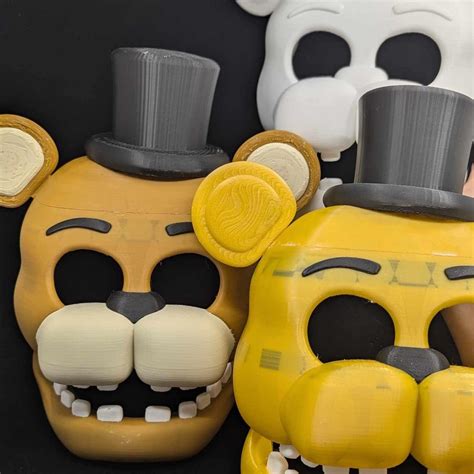 Freddy Mask Diy Kit Five Nights At Freddys Fan Created Etsy