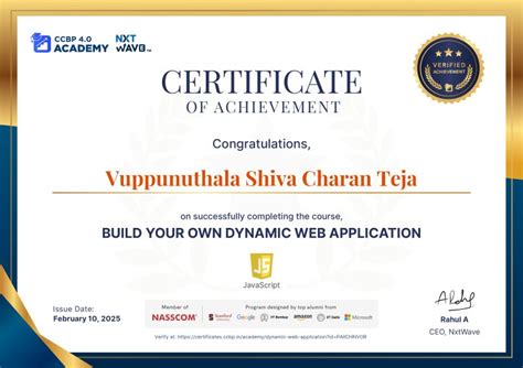 webdevelopment javascript frontenddevelopment techlearning nxtwave… shiva vuppunuthula