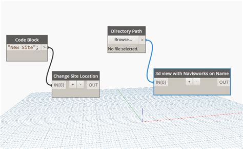 Project Location And Export To Nwc Revit Dynamo