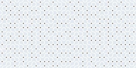 Seamless Pattern With Circle Connect Shape Metaball Dots Icon Integration Technology Symbols