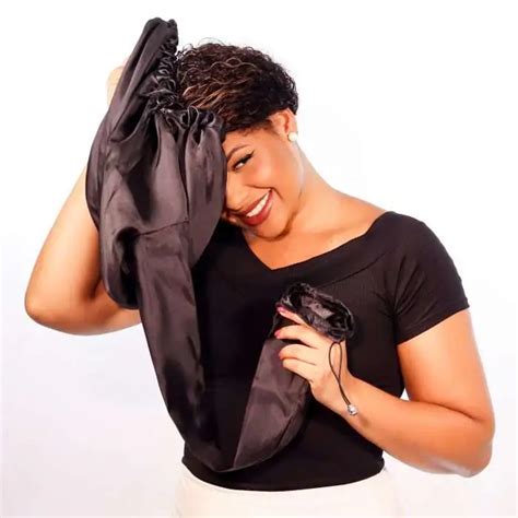 Black Satin Diffuser Drying Cap Soulta Soulta Beauty