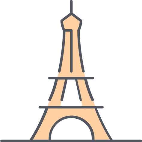 Eiffel Tower Vector SVG Icon SVG Repo