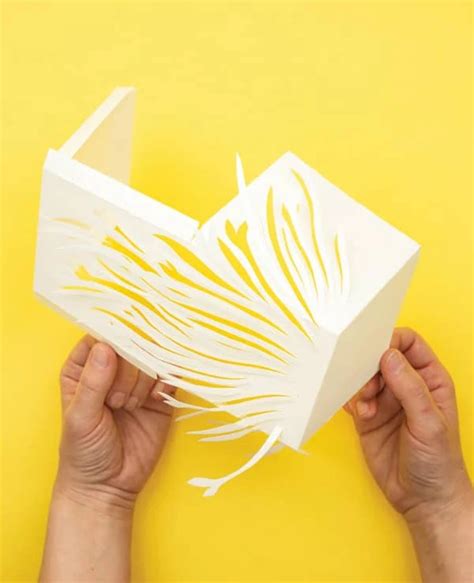 Papercraft Tutorial Papercut Exploding Cube All Things Paper