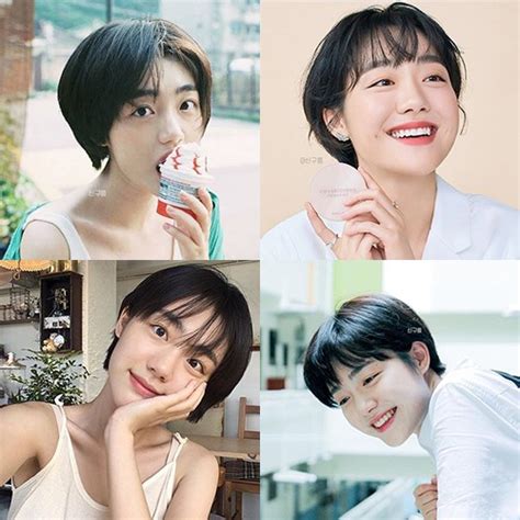 러블리한 매력의 여자 짧은 숏컷 단발 소주연 머리 스타일 네이버 블로그