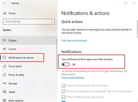 How To Turn Off Notifications On Windows 10 Bitwarsoft