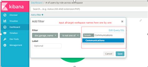 How To Implement A Is Not One Of Filter By Using Query Dsl Kibana Discuss The Elastic Stack