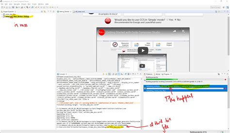 CCS AWR1843BOOST CCS Stuck While Building Demo Project Refreshing Workspace Blocked The