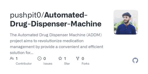 Automated Drug Dispenser Machine Arduino Code At Main · Pushpit0 Automated Drug Dispenser