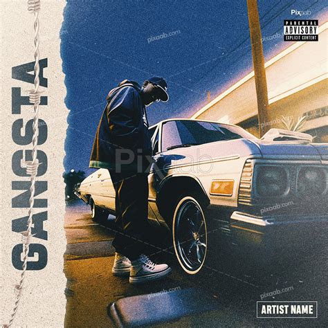 Gangsta Album Cover Art Psd Template Behance