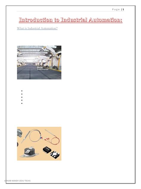 introduction to industrial automation unit 1 pdf programmable logic controller automation