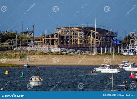 New Rnli Lifeboat Station Under Construction Wells Next The Sea