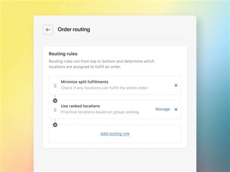 Shopify Order Management And Delivery Shopify Usa