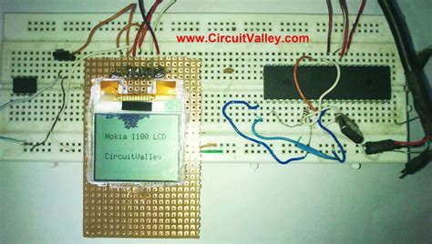 Nokia LCD Interfacing With Microcontroller