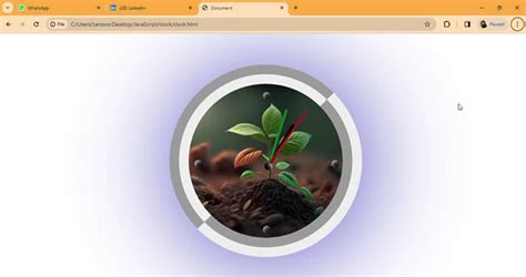 Javascript Codingpassion Innovation Techenthusiast Clockdesign Jyoti Pal