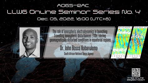 Llwg No4 The Role Of Ionospheric Electrodynamics In Launching Tids