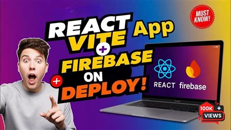 Create A React App With Vite And Deploy On Firebase In 2025 Step By Step Tutorial For Beginners
