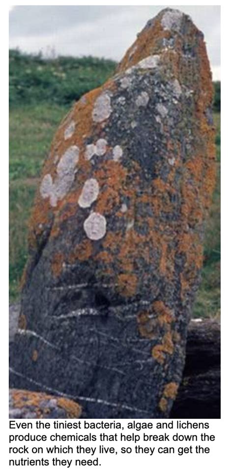 Rusting Chemical Weathering Examples