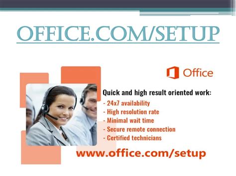 PPT OFFICE COM SETUP PowerPoint Presentation Free Download ID
