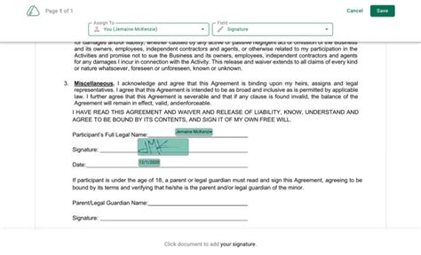 How To Use To E Sign A Document Countersign