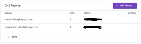 Using Godaddy Domain For My Infinityfree Project Hosting Support