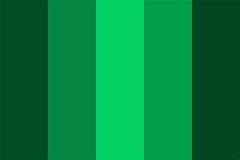 Emerald Green Color Chart