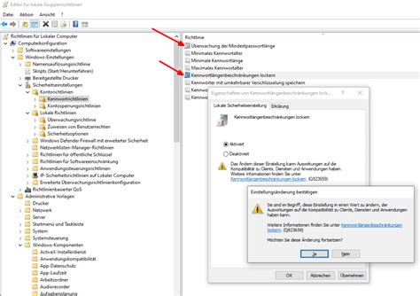 Minimale Passwortlänge Default Domain Policy Versus Set
