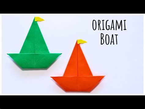 Basic Origami Boat