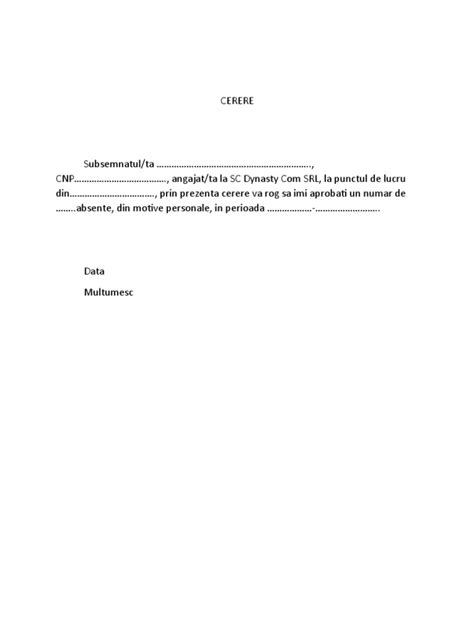Cerere Absente Pdf