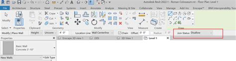 solved wall allow disallow join workflow autodesk community