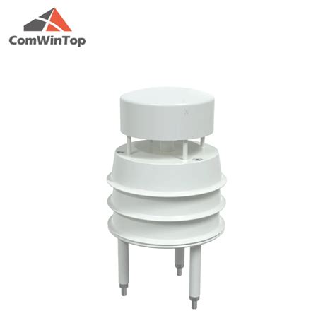 초음파 풍속 및 방향 센서 온도 습도 소음 Pm25 압력등 강우 소형 기상 관측소 Rs485