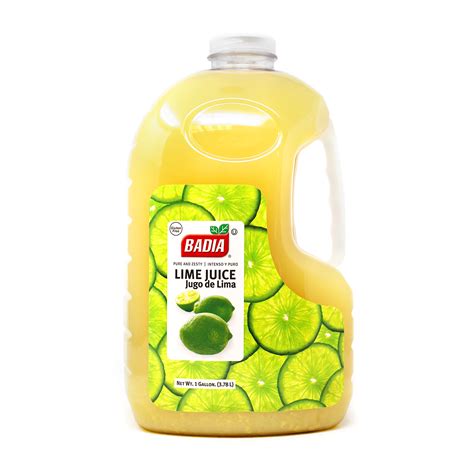 Lime Juice 128 Fl Oz Badia